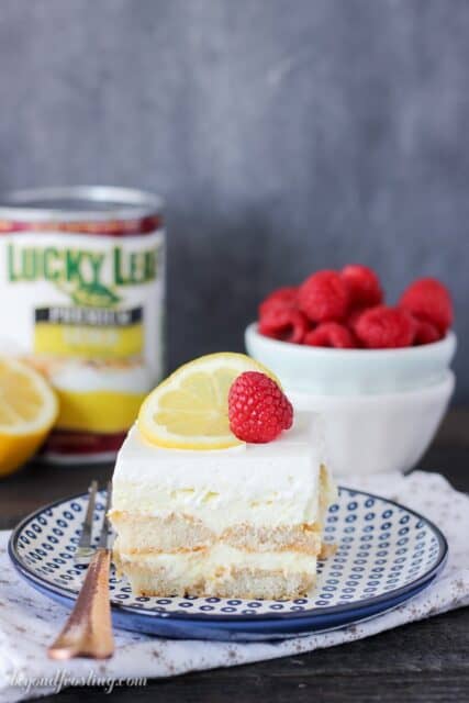 No-Bake Lemon Shortcake Icebox Cake - Beyond Frosting