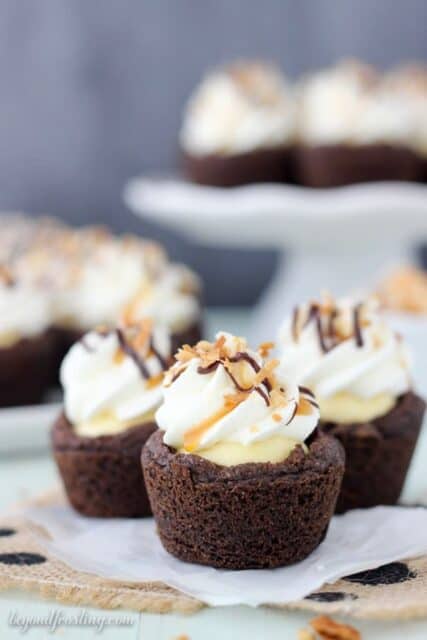 Samoa Cookie Cups