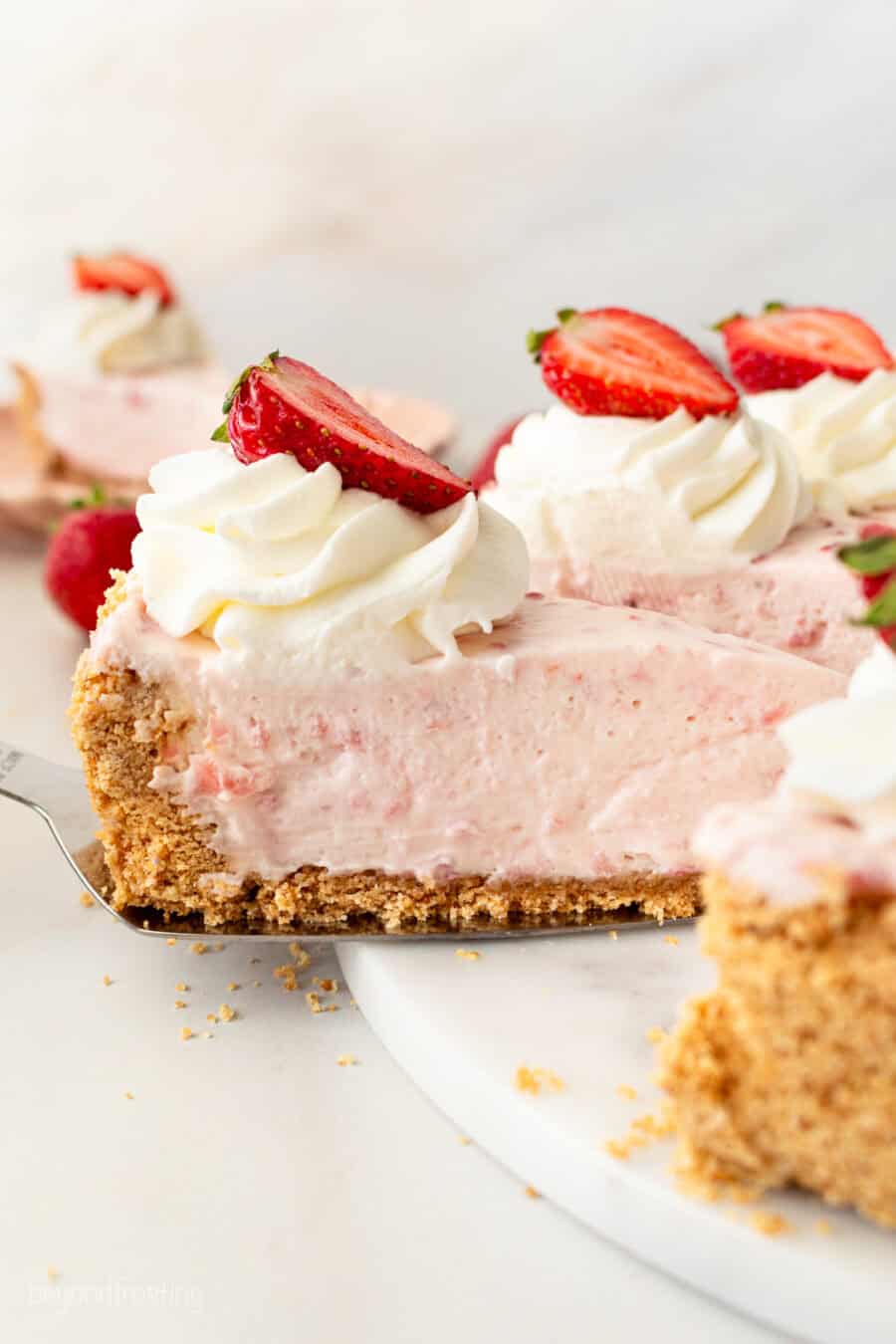 Strawberry Marshmallow Pie | Beyond Frosting