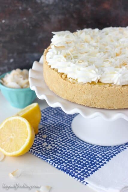 No-Bake Lemon (Coconut) Macaroon Cheesecake & No-Bake Treats Cookbook ...