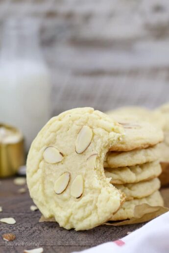 Soft and Chewy Almond Cookies Recipe | Beyond Frosting