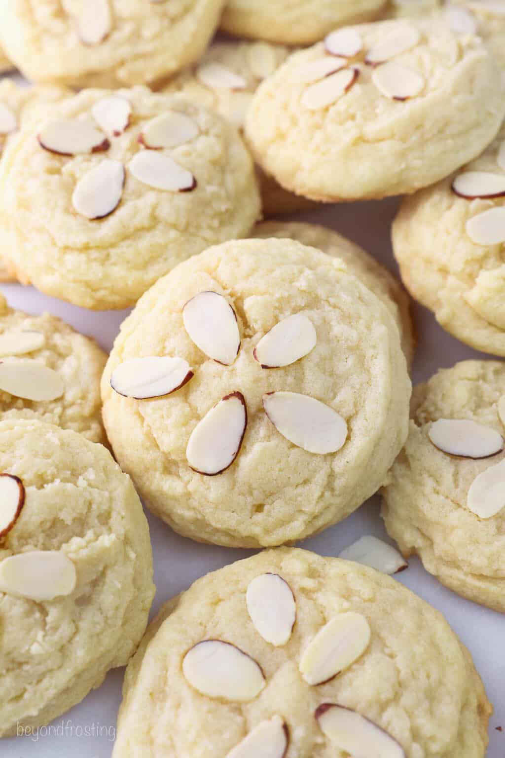 Easy Almond Cookies | Beyond Frosting