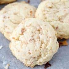 Toasted Coconut Cookies - Beyond Frosting