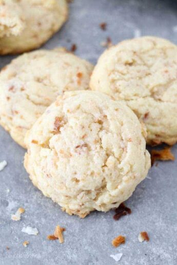 Toasted Coconut Cookies - Beyond Frosting