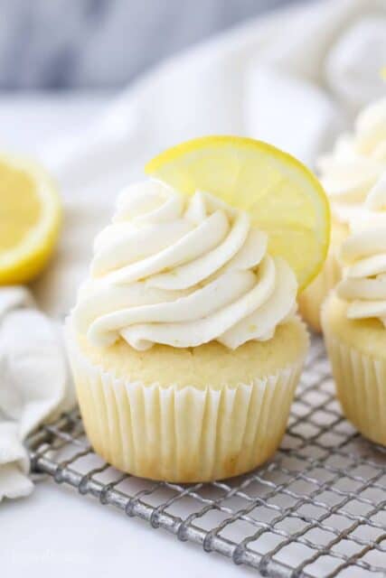 Easy Lemon Cupcakes with Lemon Buttercream | Beyond Frosting