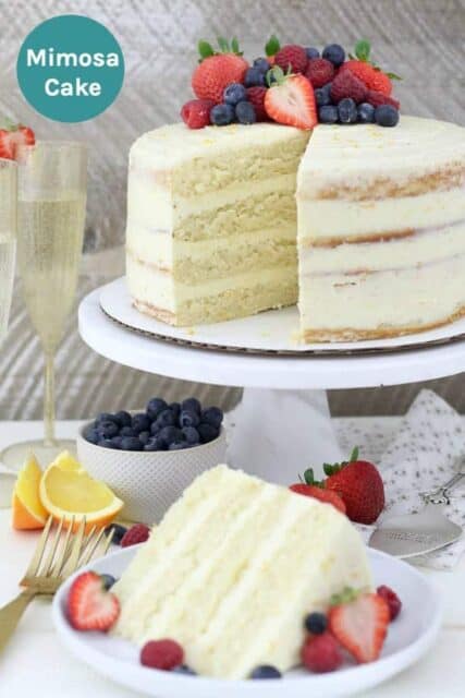 Mimosa Cake Recipe - Beyond Frosting