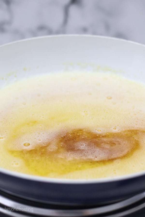 How to Brown Butter (Tutorial) - Beyond Frosting