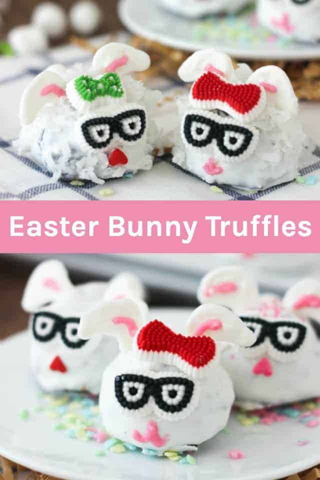 Easter Bunny Brownie Truffles | Beyond Frosting