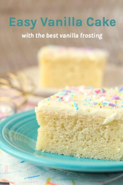 Homemade Vanilla Cake Recipe | Beyond Frosting