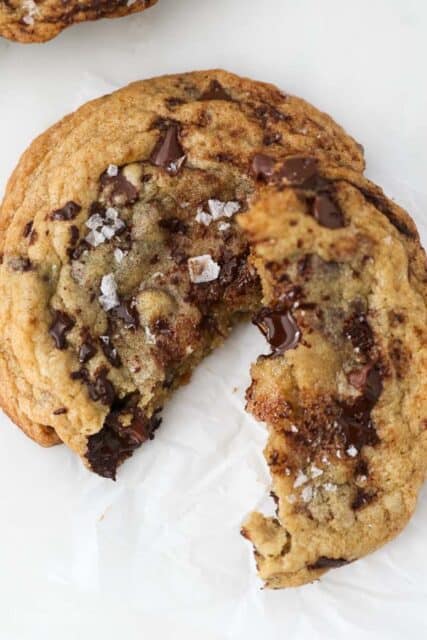 Giant Chocolate Chip Cookies | Thick & chewy bakery style cookies