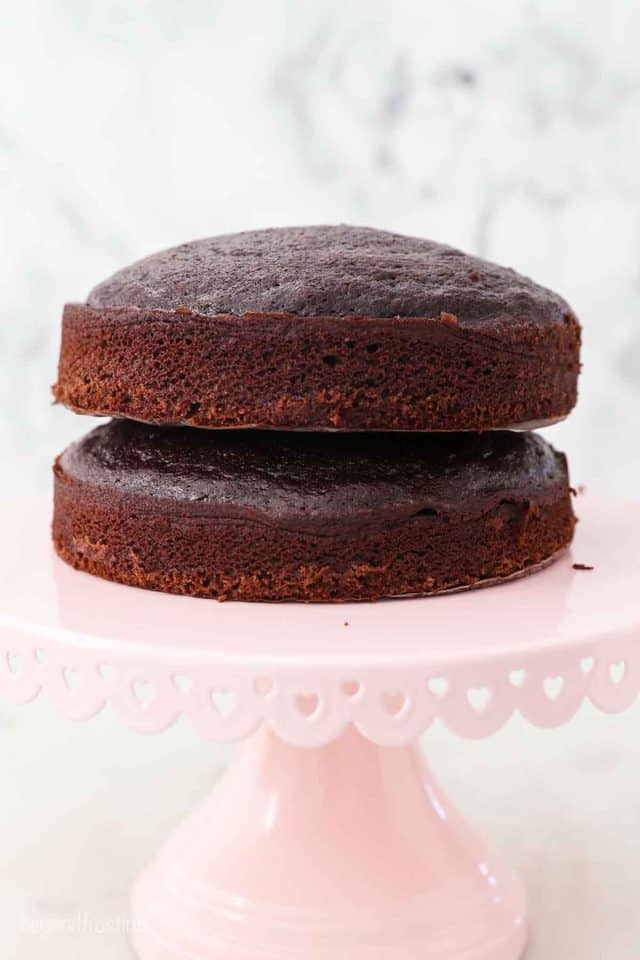 Mini Chocolate Cake with Chocolate Buttercream | Beyond Frosting