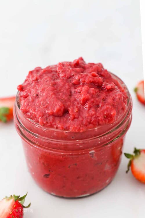 Strawberry Filling for Cake, Shortcake & More | Beyond Frosting