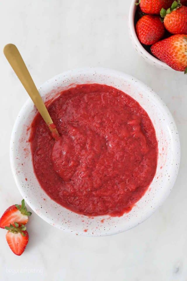 Strawberry Filling for Cake, Shortcake & More | Beyond Frosting