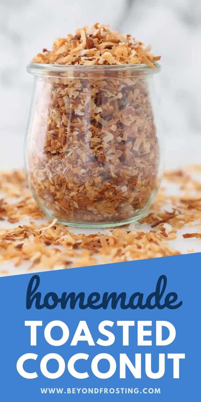 How to Toast Coconut (2 Easy ways!) | Beyond Frosting
