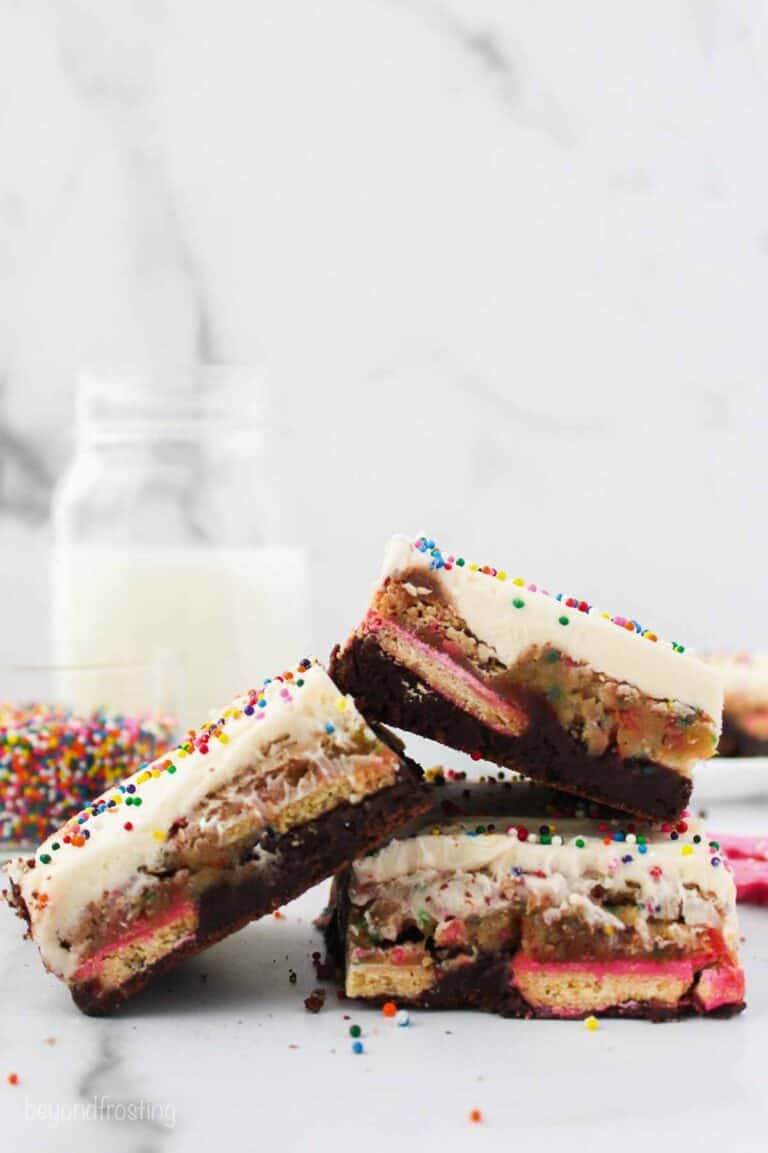 Homemade Frosted Circus Animal Brookies Recipe | Beyond Frosting