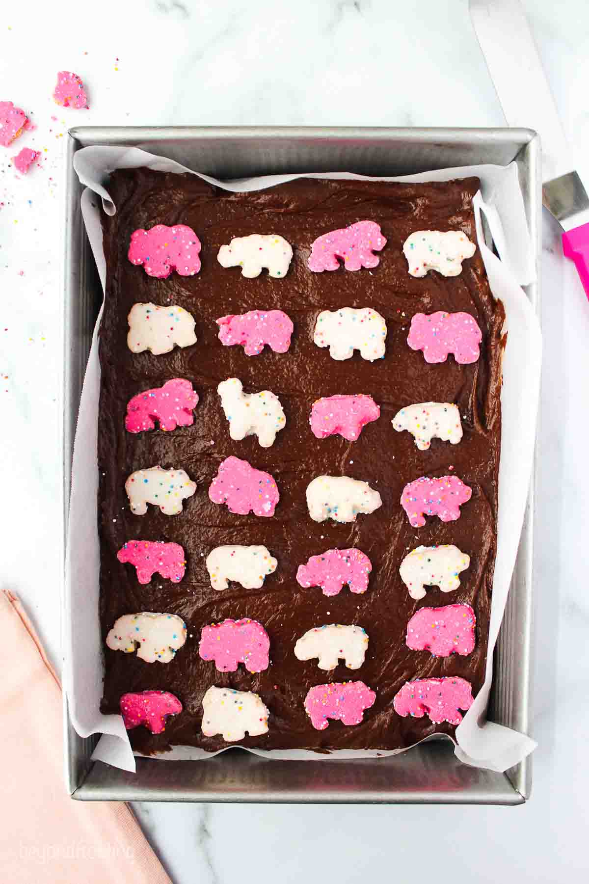 Homemade Frosted Circus Animal Brookies Recipe | Beyond Frosting