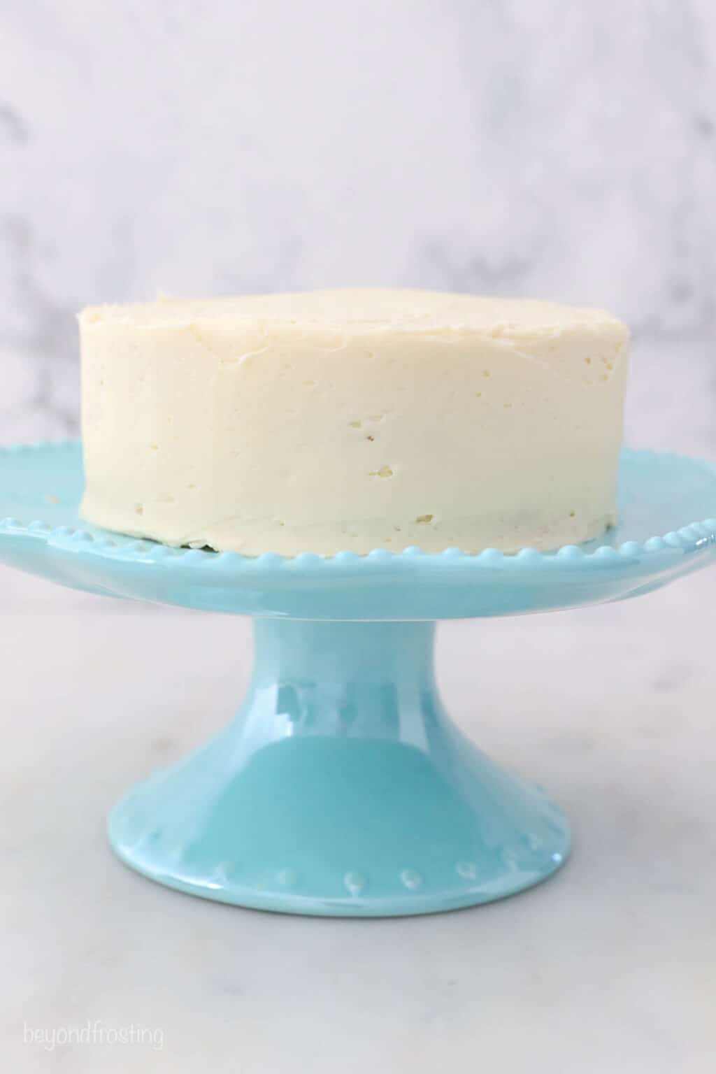 Easy Mini Vanilla Cake with Vanilla Buttercream | Beyond Frosting