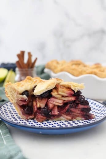 Apple Blueberry Pie - Beyond Frosting