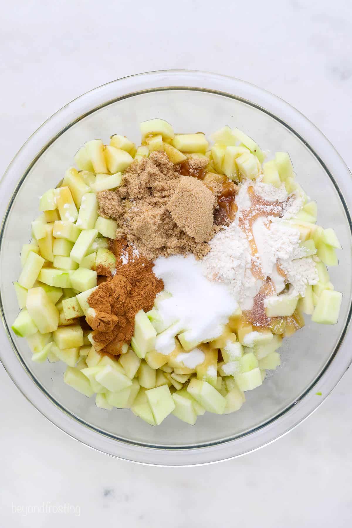 Mini Apple Pies (Baked in a Muffin pan) | Beyond Frosting