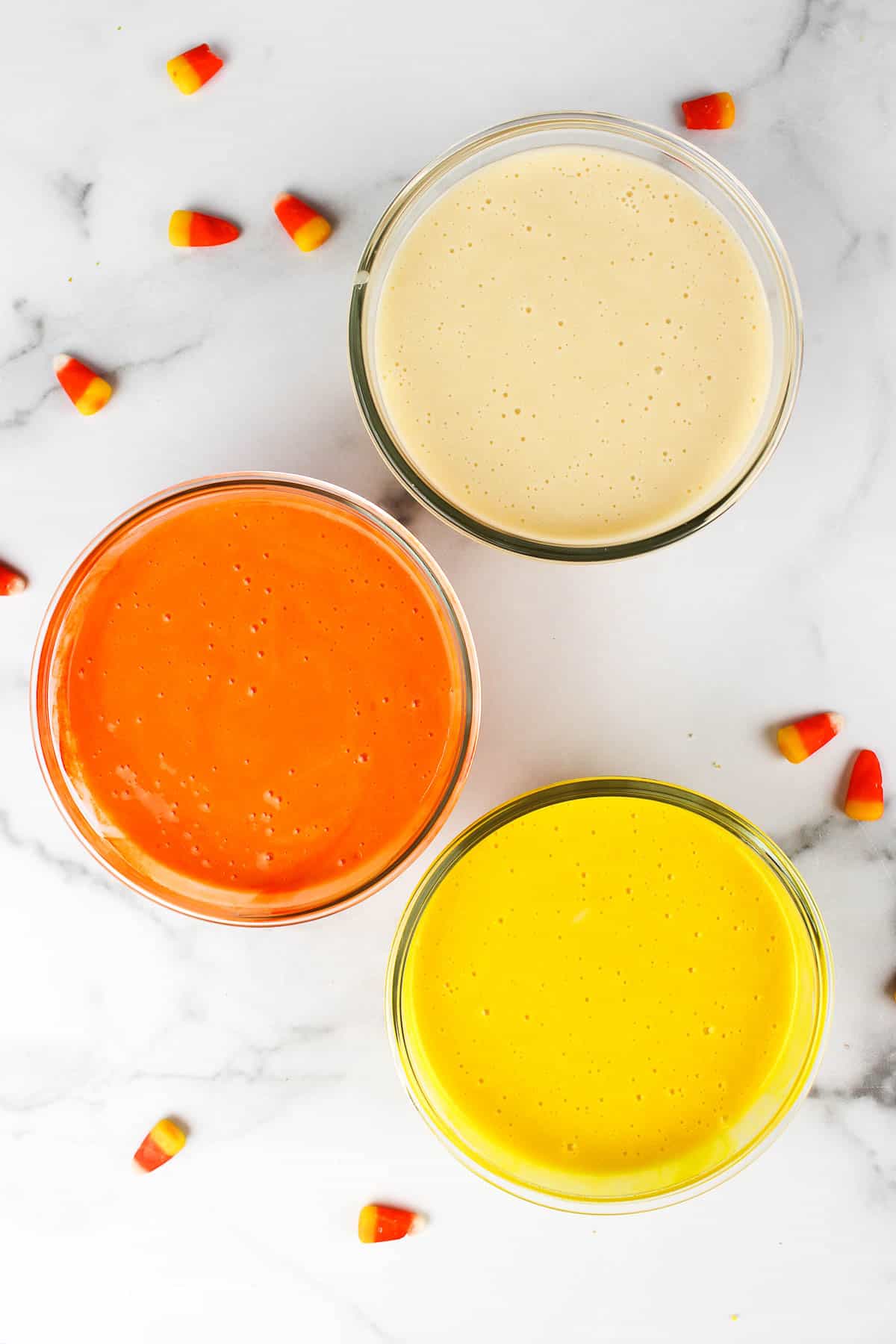 Candy Corn Cupcakes - Beyond Frosting