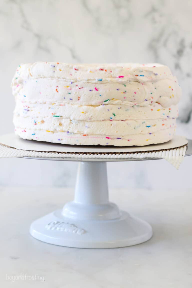 Homemade Funfetti Ice Cream Cake | Easy Birthday Cake Ideas