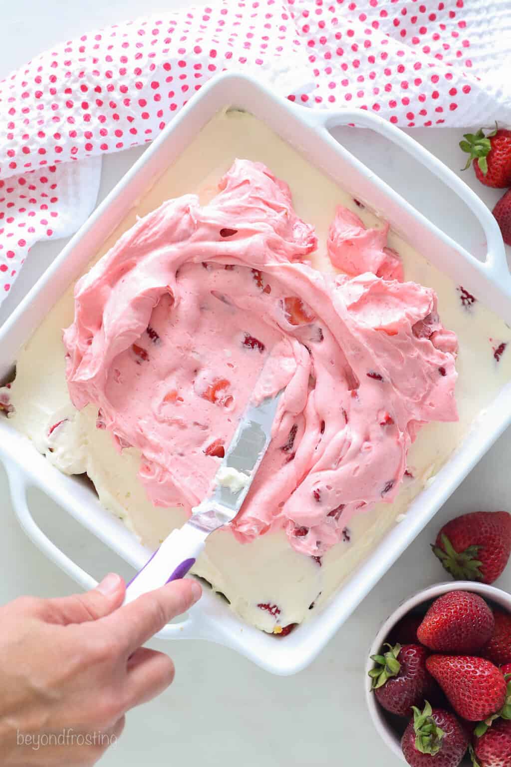 No-Bake Strawberry Delight | Beyond Frosting