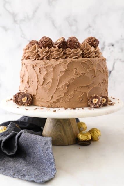 Decadent Chocolate Ferrero Rocher Cake | Beyond Frosting