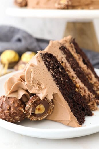 Decadent Chocolate Ferrero Rocher Cake | Beyond Frosting