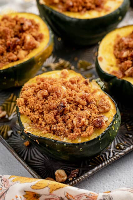 Baked Acorn Squash | Beyond Frosting