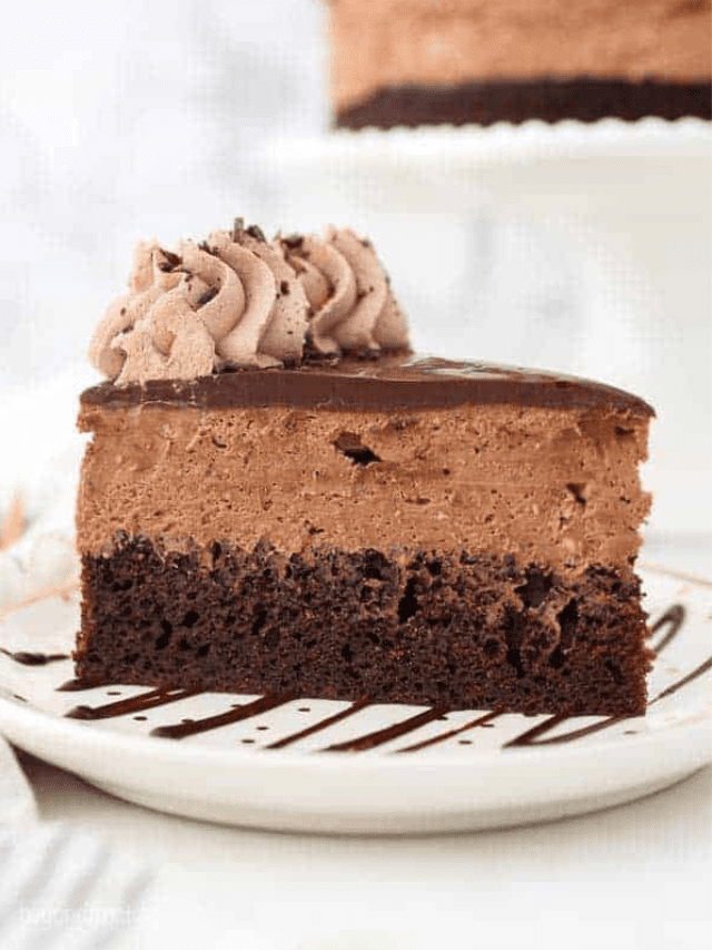 Chocolate Mousse Cake - Beyond Frosting