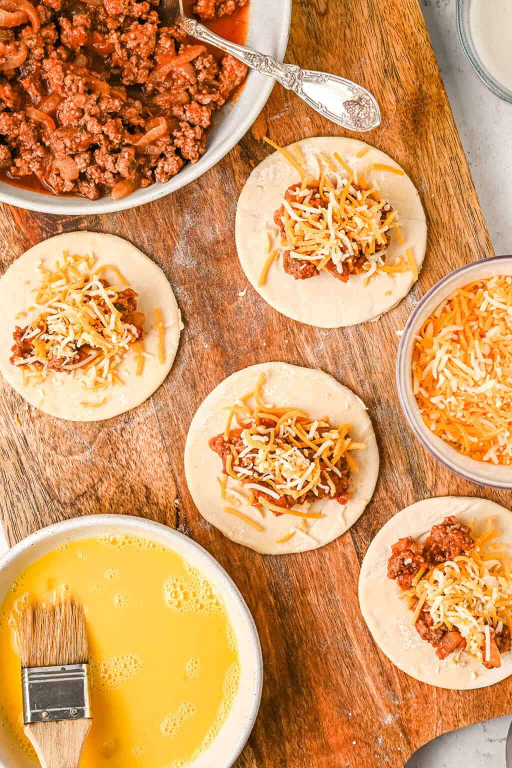 Cheesy Chicken Empanadas | Beyond Frosting