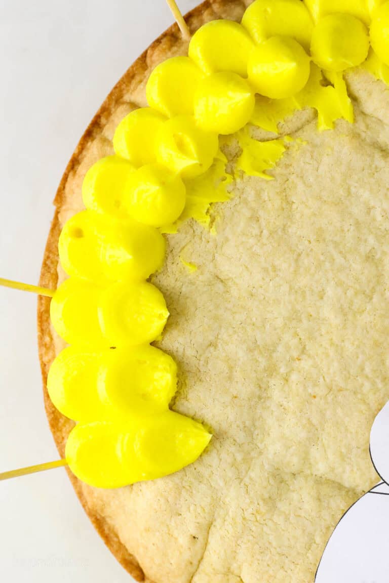 Easy Turkey Cake | Sugar Cookie Cake with Buttercream