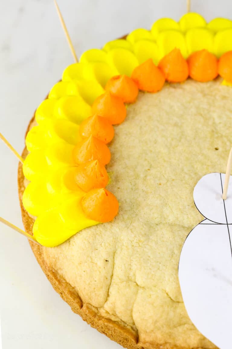 Easy Turkey Cake | Sugar Cookie Cake with Buttercream