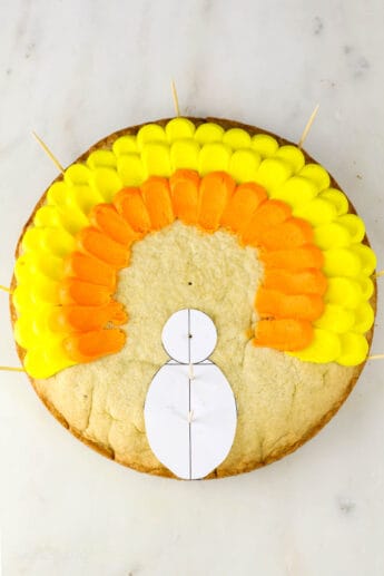 Easy Turkey Cake | Sugar Cookie Cake with Buttercream