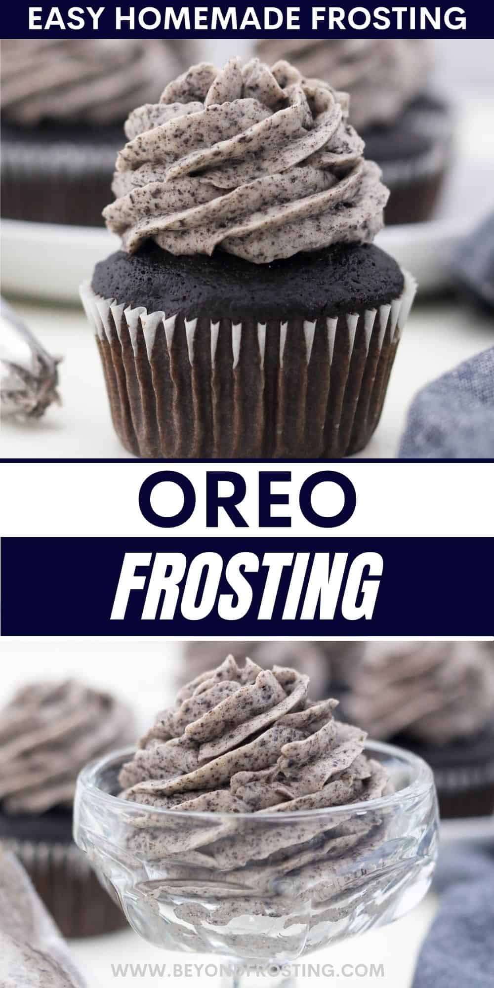 Oreo Frosting - Beyond Frosting