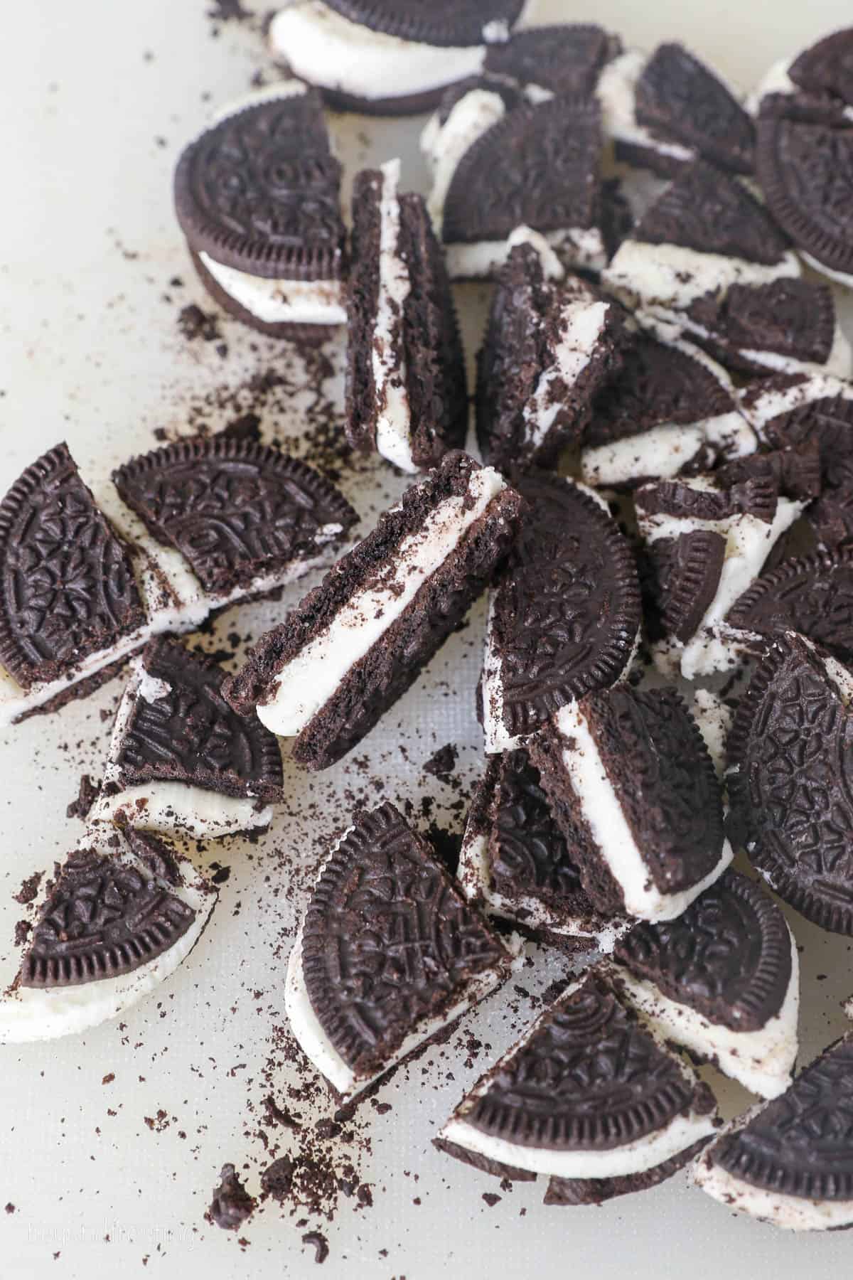 Easy Oreo Brownies | Beyond Frosting