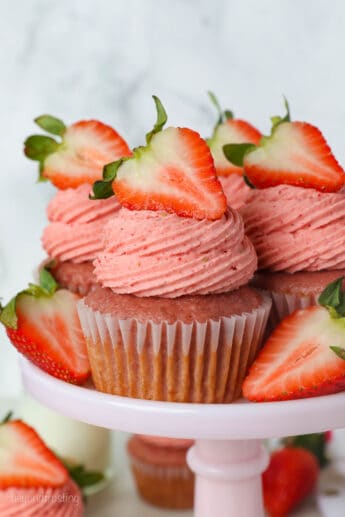 Strawberry Cupcakes Recipe | Beyond Frosting