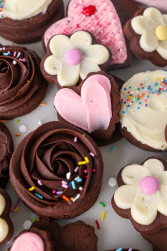 Chocolate Cutout Sugar Cookies | Beyond Frosting