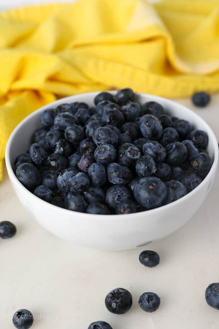 Lemon Blueberry Cupcakes with Blueberry Frosting