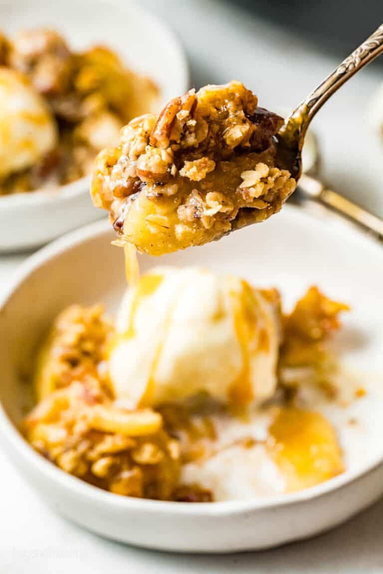 Easy Apple Crisp Recipe with Oats | Beyond Frosting