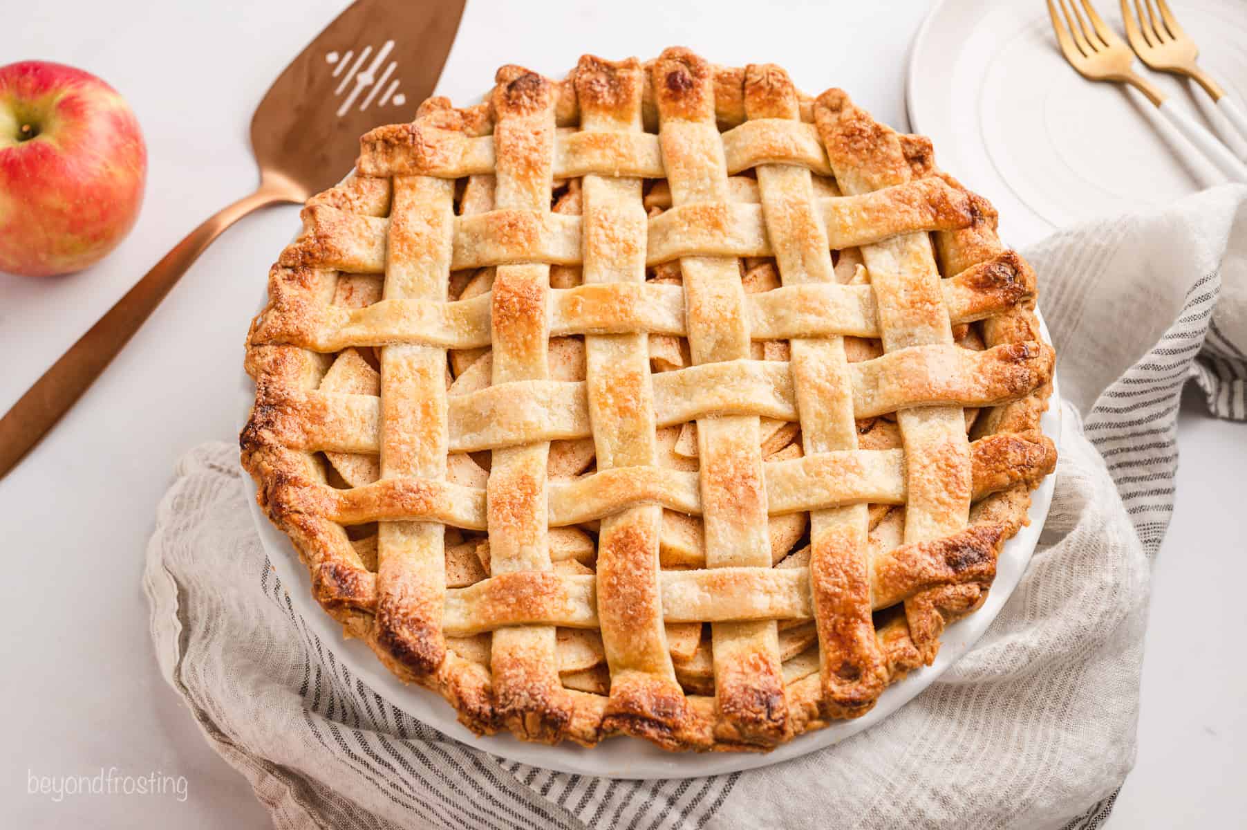 How to Make a Lattice Pie Crust | Beyond Frosting