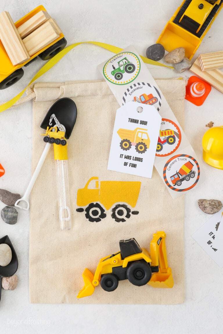 Construction Themed Party Favors | Beyond Frosting