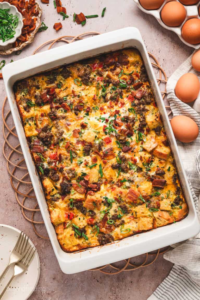 Breakfast Egg Casserole | Beyond Frosting