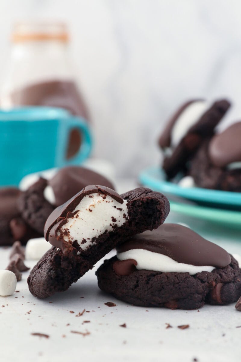 Hot Chocolate Cookies - Beyond Frosting