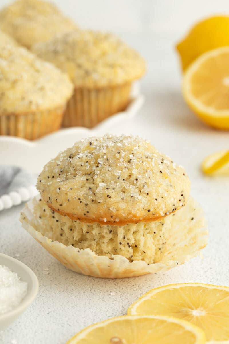 Lemon Poppy Seed Muffins | Beyond Frosting